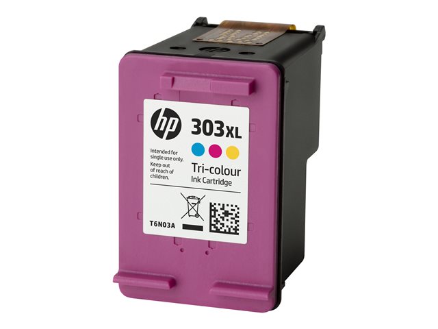 HP 303 XL 3-väri mustekasetti - Print & Refill